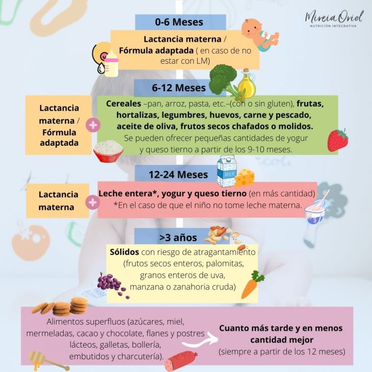Guía introducción alimentaria infantil - Mireia Oriol